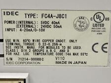 Idec Fc4A-J8C1 Programmable Logic Controller Fc4Aj8C1 Input Module 8 ...