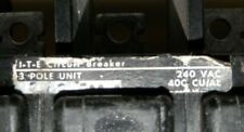 Ite Type Eq-P Circuit Breaker 50 Amp 3 Pole 240 Vac 120V Shunt Trip ...