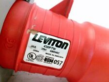 Leviton 430P7W Plug Pin & Sleeve Connector 480Vac 30A - Industrial Lynx
