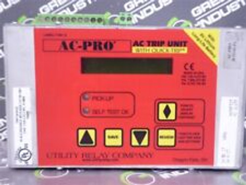 Utility Relay Company T-361-2 Ac-Pro Micro-Controller Based Ac Trip ...