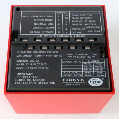 Mec120 Fireye Burner Management Module 120Vac - Industrial Lynx
