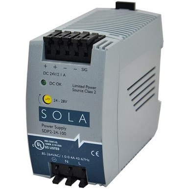 Sdp2-24-100 Sola 1A 24Vdc Power Supply Sdp Series - Industrial Lynx
