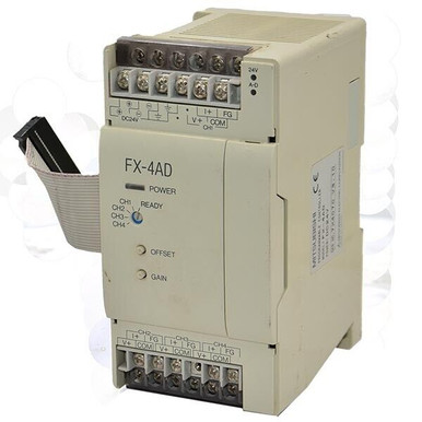Fx-4Ad Mitsubishi 24Vdc 4Pt Programmable Controller Melsec - Industrial ...