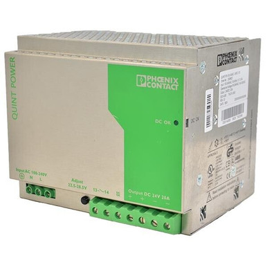 Quint-Ps-100-240Ac/24Dc/20 Phoenix Contact 20A 24Vdc Din Rail Power ...