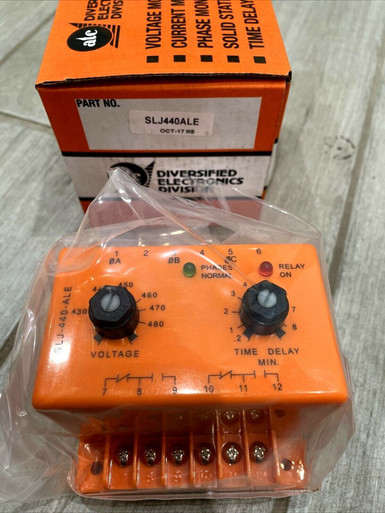 Atc Diversified Electronics Slj-440-Ale Phase Failure Relay Marsh ...