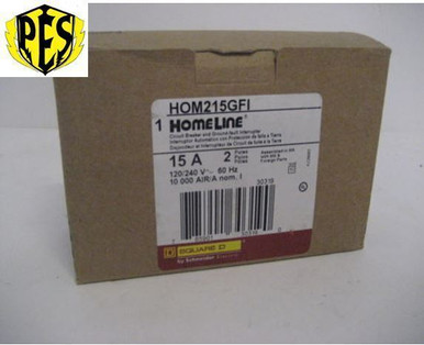 Square D Hom215Gfi Miniature Circuit Breaker - Industrial Lynx