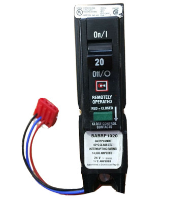 Babrp1020 Cutler Hammer 20A 1P Remote Operated Bolt On Breaker ...