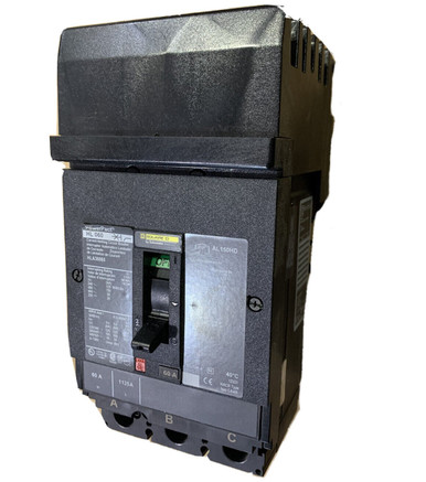 Hla36060 Square D 60A 600V 3P(Abc) Powerpact I-Line Circuit Breaker ...