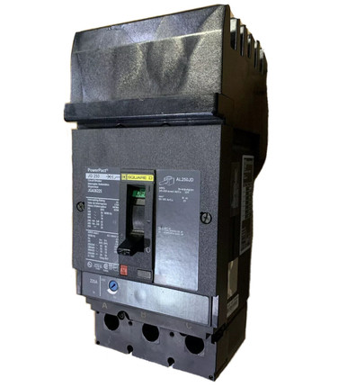 Jga36225 Square D 225A 600V 3P(Abc) Powerpact I-Line Circuit Breaker ...