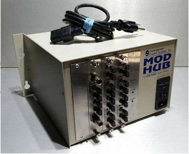 Contemporary Controls Model Modhub-16, 16-Port Powered Card Cage Arcnet ...