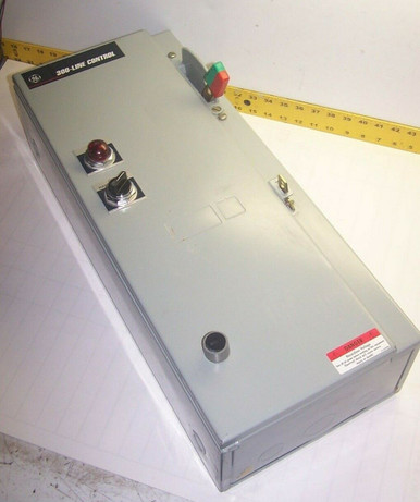 Ge Size 0 Fused Combination Motor Starter 120V Coil 5 Hp 30 Amp ...