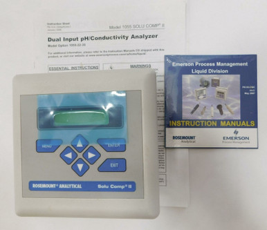 Rosemount Analytical 1055-01-10-22-30 Amperometric Analyzer Panel Mount ...