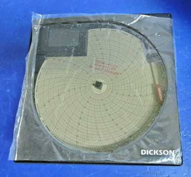 Dickson Kt8P2 Circular Temperature Chart Recorder / No Thermocouple ...