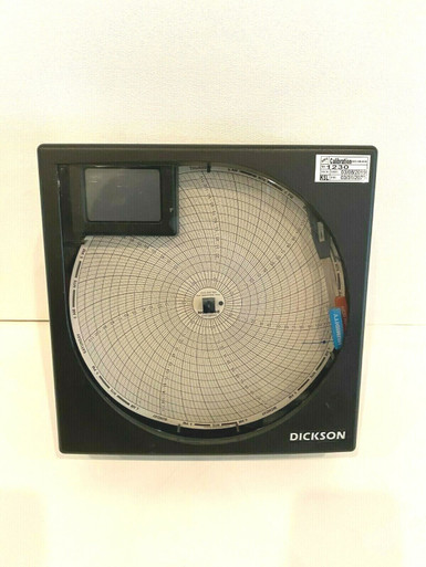Dickson Th8P2 High Resolution Temperature And Humidity Chart Recorder ...