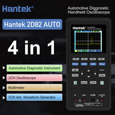 Hantek 2D82Auto Automotive Diagnostic 80Mhz Oscilloscope 4In1 2Ch ...