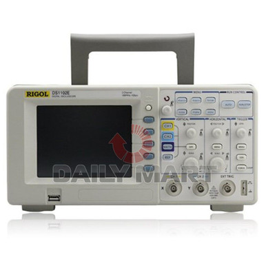 Rigol Digital Oscilloscope Ds1102E 100Mhz 1Gsa/S 1Mpts 2-Ch & - Industrial Lynx