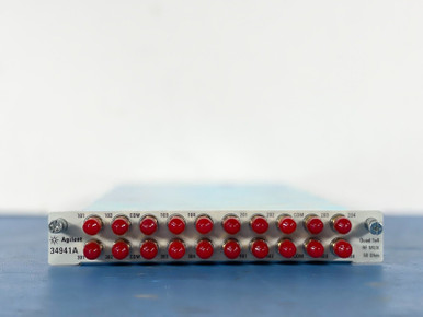 Agilent / Keysight 34941A Quad 1X4 Rf Mux 50 Ohm Multiplexer Module ...