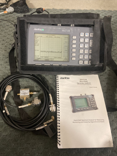 Anritsu Ms2711B Hand Held Spectrum Analyzer - Industrial Lynx