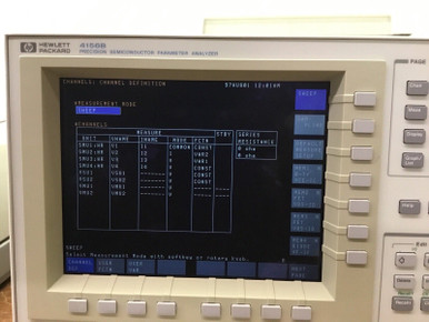 Hp 4156C Precision Semiconductor Parameter Analyzer W/2 Test Texture ...