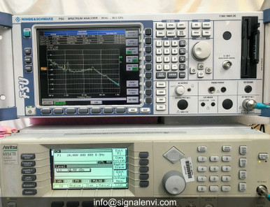 Rohde & Schwarz Fsu26, Phase Noise/Preamp/K40/K30/B25 26.5Ghz Spectrum ...