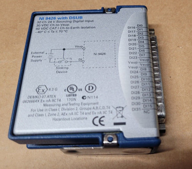 National Instruments Ni C Series 9426 Digital Module 24V Input Dsub ...