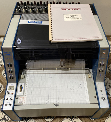 Soltec 1250 Automatic Zero Balancing Dc-Servo Pen Chart Recorder ...