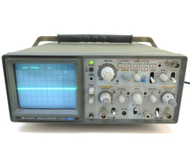 Hitachi V-525 Oscilloscope 2 Channel 50Mhz 0Ms/Div To 50µs/Div; 1Mv ...
