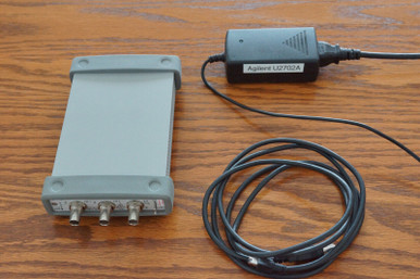 Keysight Agilent U2702A Usb 200 Mhz Dual Channel Oscilloscope O-Scope W/3 Probes - Industrial Lynx