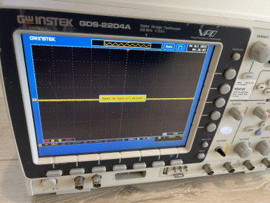 Gw Instek Gds-2204A Digital Storage Oscilloscope 200Mhz 4 Channel 2Gs/S ...