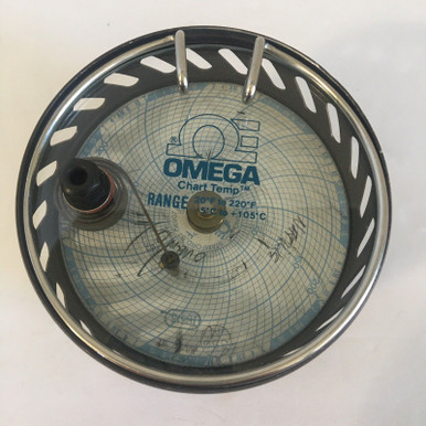 Omega Temperature Recorders, Self Powered, Spring Wound, 1 Or 24 Hour ...