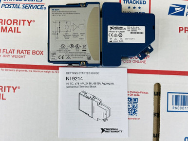 national instruments ni-9214 thermocouple input module with ni tb-9214 ...