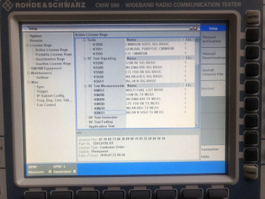 Rohde & Schwarz Cmw500 Wideband Radio Communication Tester - Industrial ...