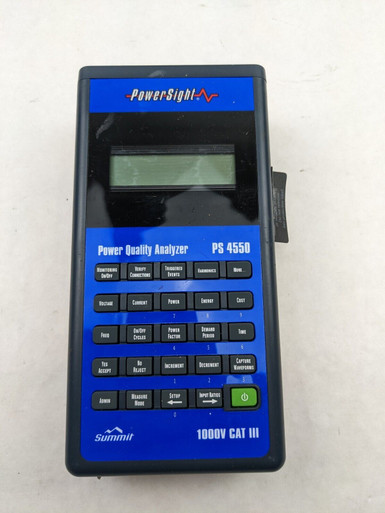 Summit Technology / Powersight Ps4500 - Power Quality Analyzer - Unit Only - Industrial Lynx