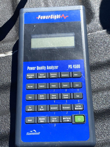 Summit Technology / Powersight Ps4500 - Power Quality Analyzer - Industrial Lynx