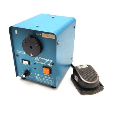dymax pc-3 light-welder uv curing light source with foot switch 120vac 2.5a, 50w - Industrial Lynx