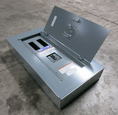 Square D 100A Nq Panel Board 1Ph 3W 240/48V E1 60 Amp Main Breaker Panel - Industrial Lynx
