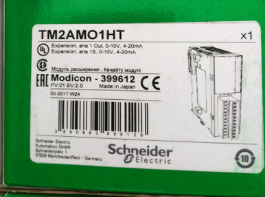 Schneider Tm2Amo1Ht Analogue Output Controller Module 20Ma 24Vdc Nib - Industrial Lynx