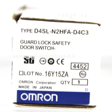 Omron D4Sl-N2Hfa-D4C3 Safety Door Electromagnetic Lock Switch - Industrial Lynx