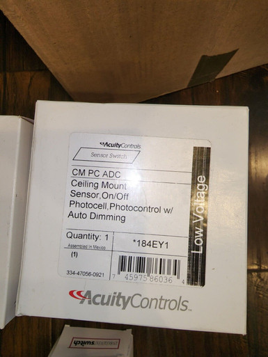 Acuity Controls Cm-Pc-Adc Ceiling Mount Sensor Switch Dimming Control ...