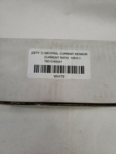 Cutler-Hammer Neutral Current Sensor 7801C40G01 Ratio 125:0.01-White ...