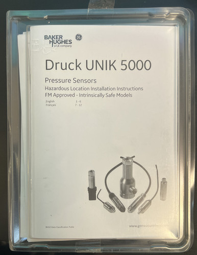 Druck Unik 5000 Pressure Sensors - Industrial Lynx