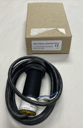 Migatron Rps-401A-80 Ultrasonic Sensor - Industrial Lynx