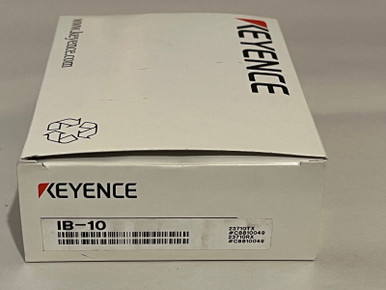 Keyence Laser Thrubeam Sensor Ib-10 Sensor Head - Industrial Lynx