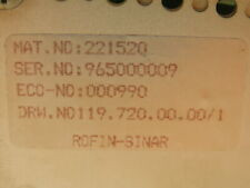 Siemens 580410 Rofin-Sinar Laser Control Board Plc Chassis Rack 14 Slot - Industrial Lynx