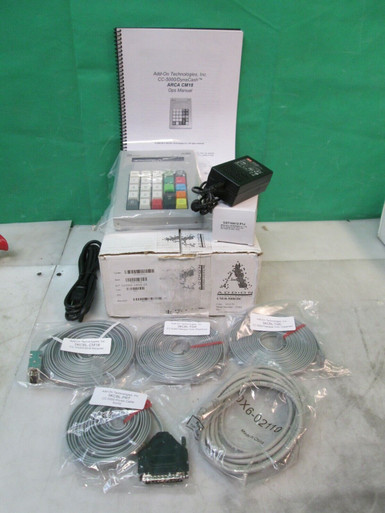 Add-On Technology Cc-5000 Dynacash Terminal For Arca Cm18 Cash Recycler ...