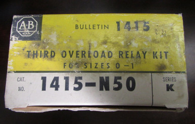 Allen Bradley Third Overload Relay Kit 1415 N50 - Industrial Lynx
