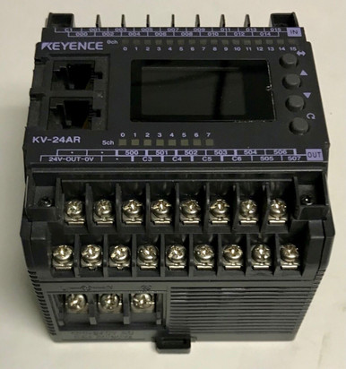 Keyence Kv 24Ar Programmable Logic Controller 100-240 Vac - Industrial Lynx