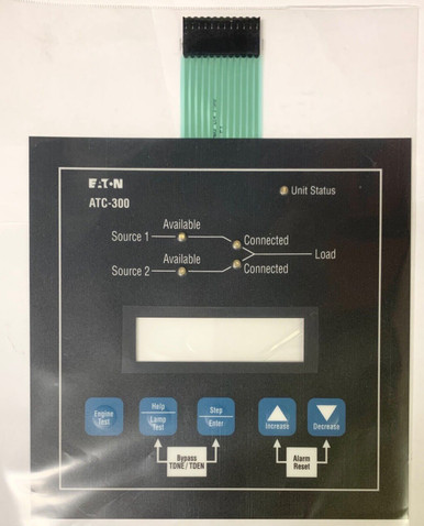 Eaton Atc-300 Automatic Transfer Switch Control Replacement Cover ...