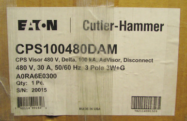 Cutler Hammer Cps100480Dam Clipper Power System Surge Protective Device ...