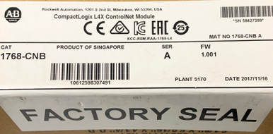 Allen Bradley 1768 Cnb Compact Logix L4X Controlnet Module 1768-Cnb/A ...